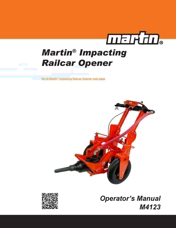 NEW! Martin® Impacting Railcar Opener
